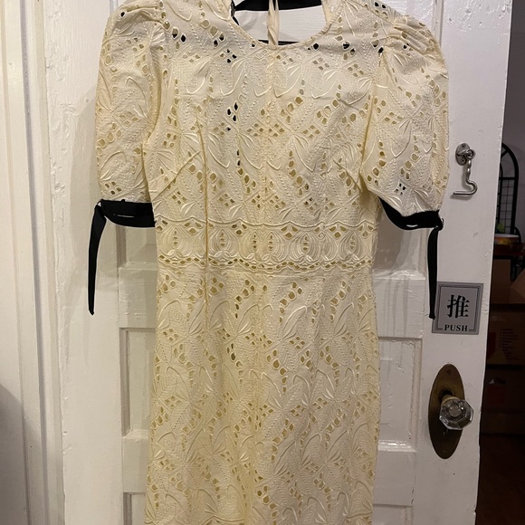 ASOS | Dresses | Cream Colored Dress With Lining | Poshmark